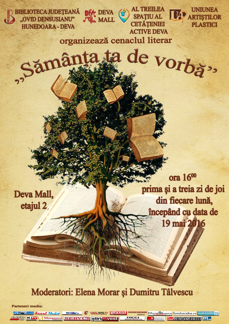 Cenaclu literar, în incinta Deva Mall - Glasul Hunedoarei