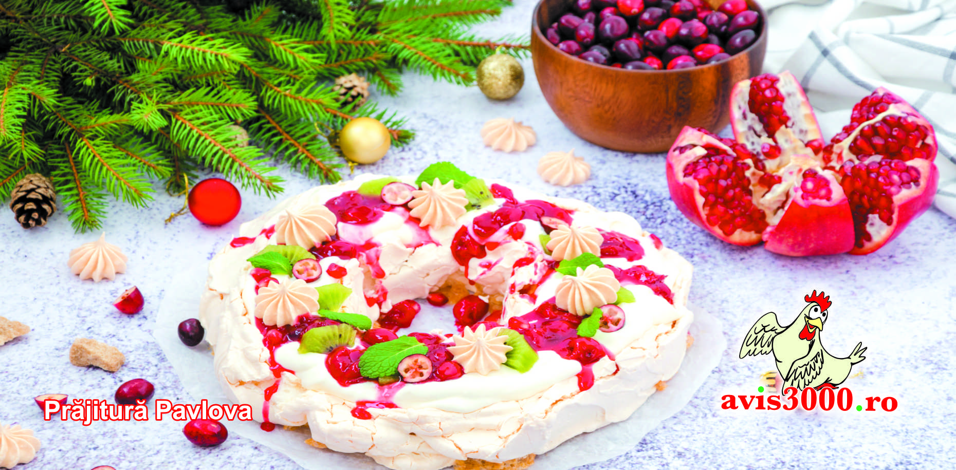 Prăjitură Pavlova - Glasul Hunedoarei